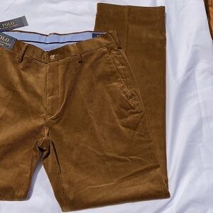 Polo Ralph Lauren | Pants | Nwt Mens Polo Ralph Lauren Classic Fit Stretch Cord Pants In Brown ...